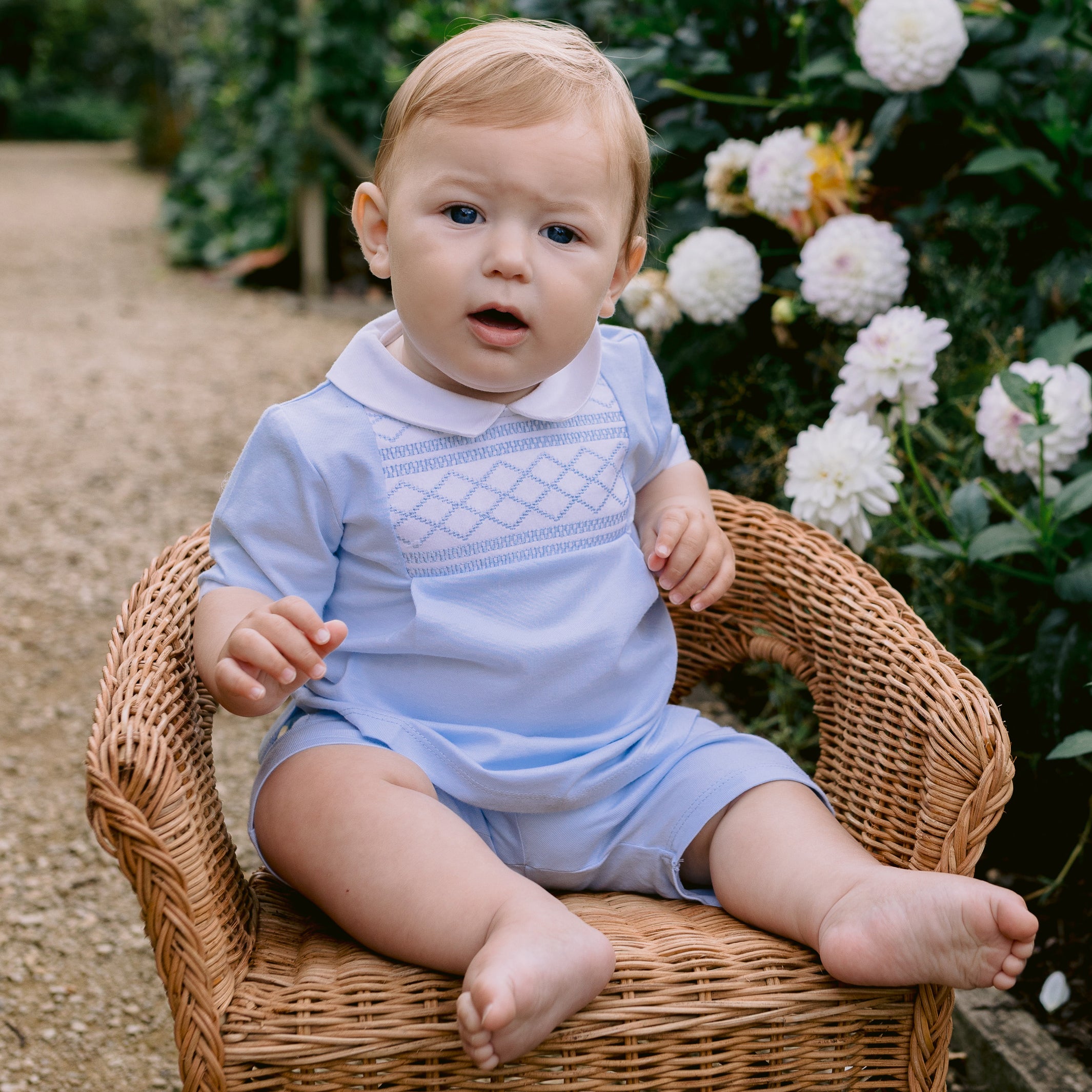 Dale Blue Baby Boys Short Set – Emile et Rose