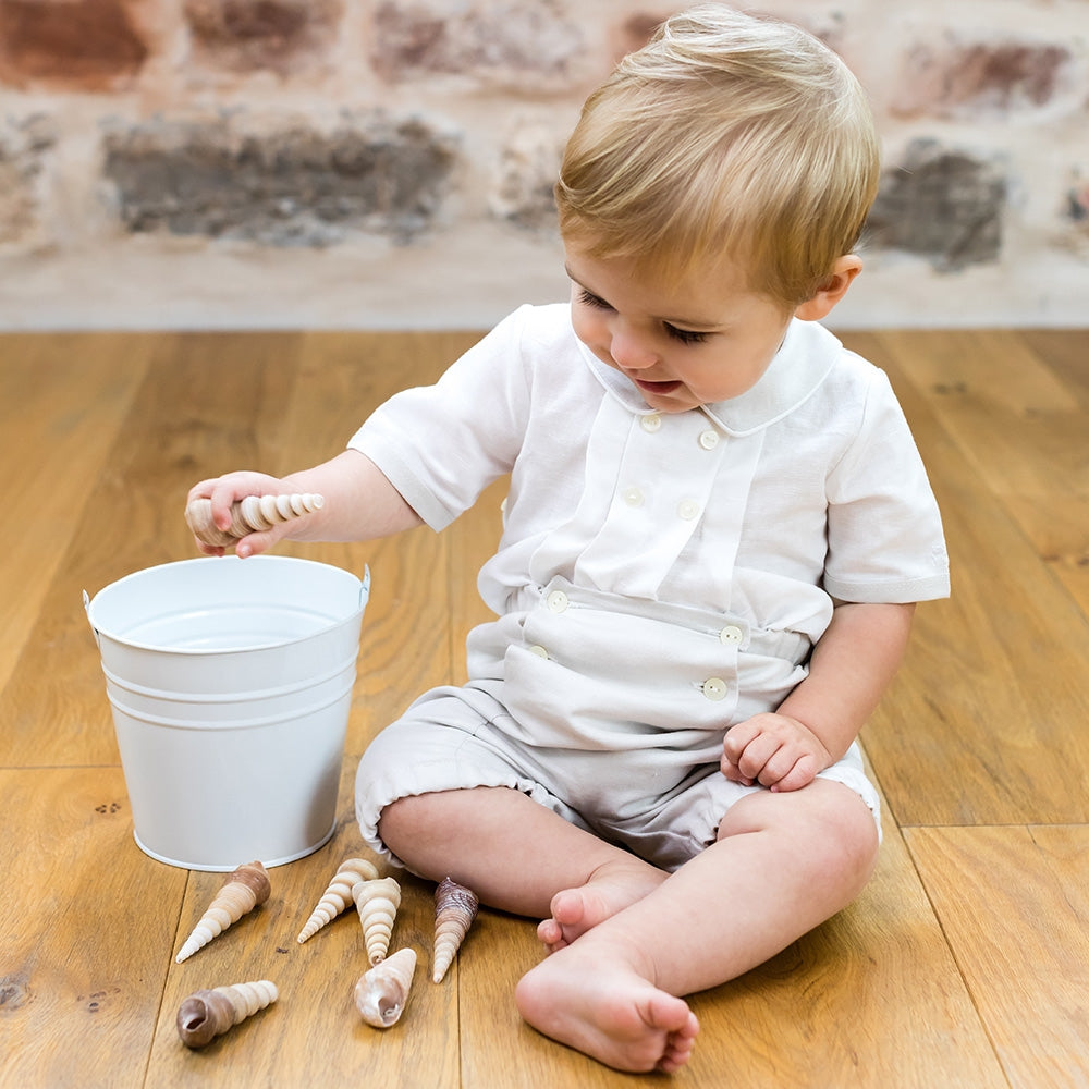 Sawyer Baby Boys Smart Outfit - Traditional Baby Clothes | Emile et Rose